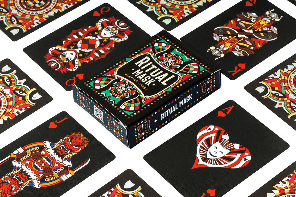 Ritual Mask Playing Cards