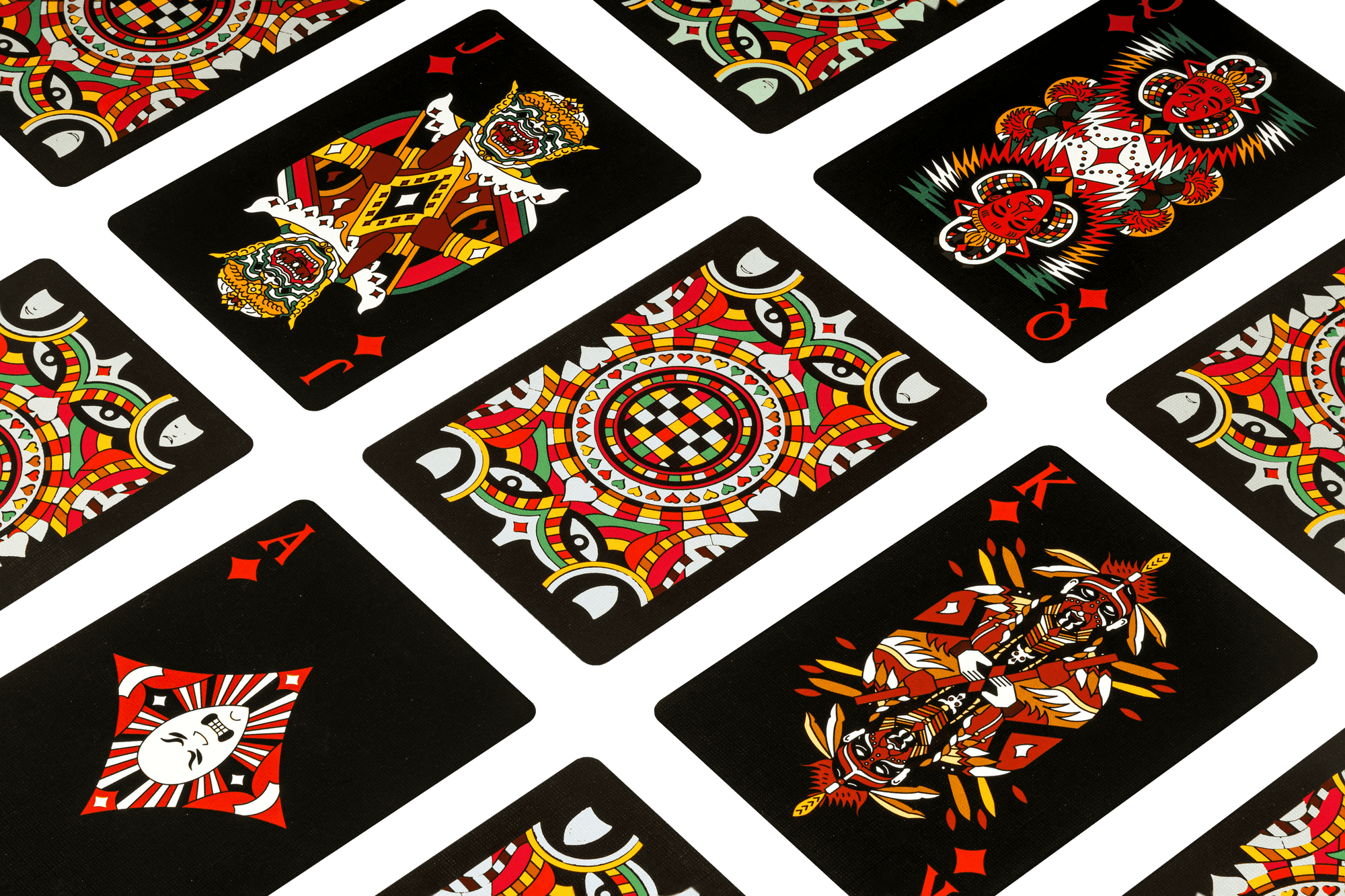 Ritual Mask Playing Cards