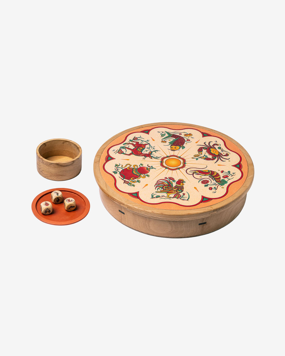 Bau Cua (Hoo Hey How) - 'Y Giao' wood edition