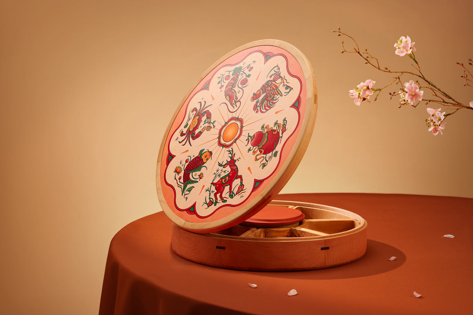 Bau Cua (Hoo Hey How) - 'Y Giao' wood edition